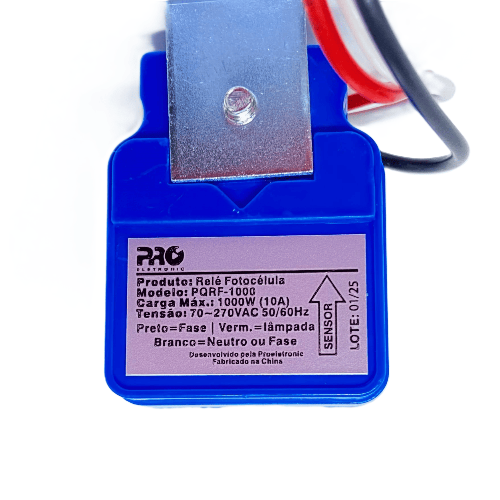 Relé Fotocélula Automático PQRF-1000 Proeletronic - Proeletronic | Seu ...